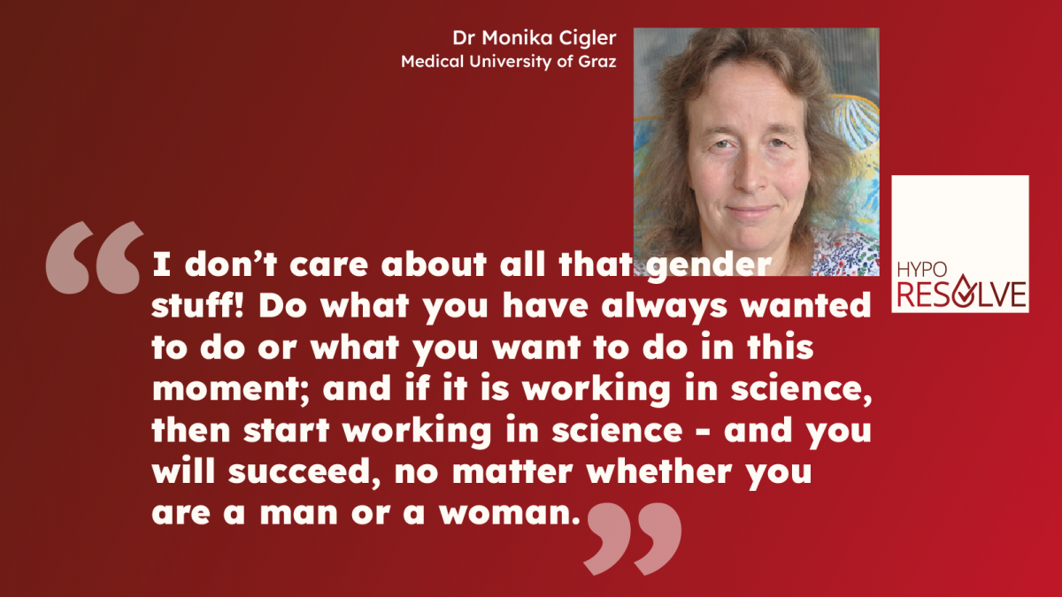 Hypo-RESOLVE researchers supporting the International Day of Women ...